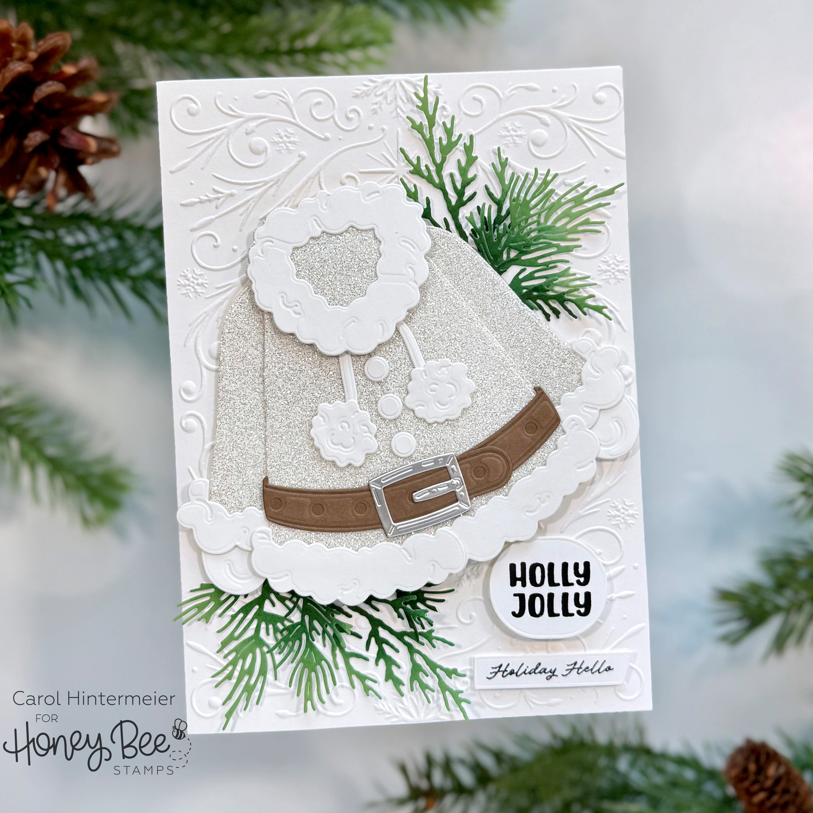 Holly Jolly Holiday Hello – Honey Bee Stamps