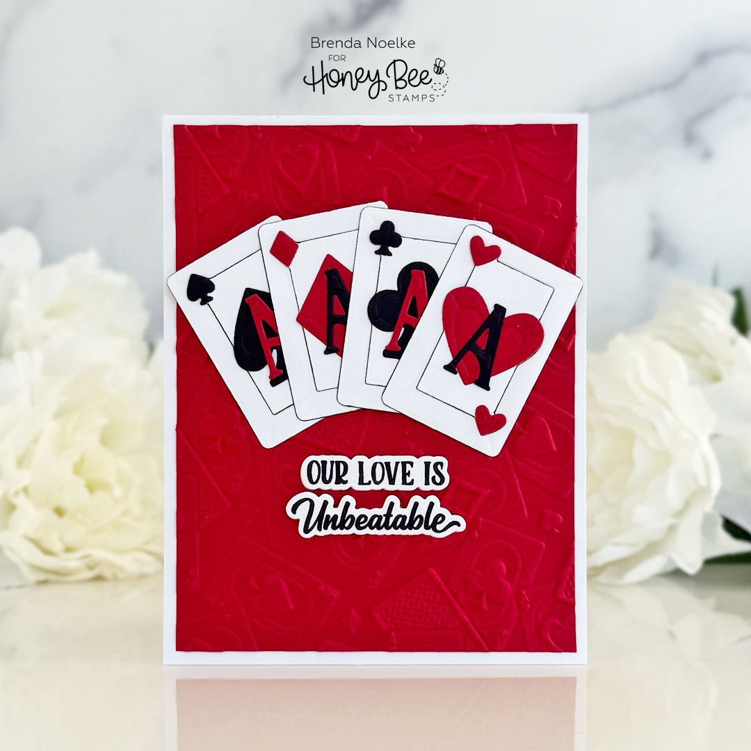 Our Love Is Unbeatable – Honey Bee Stamps