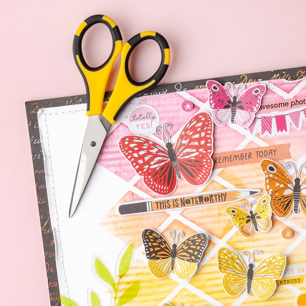 CutterBee 5" Precision Tip Scissors for Fussy Cutting – Honey Bee Stamps