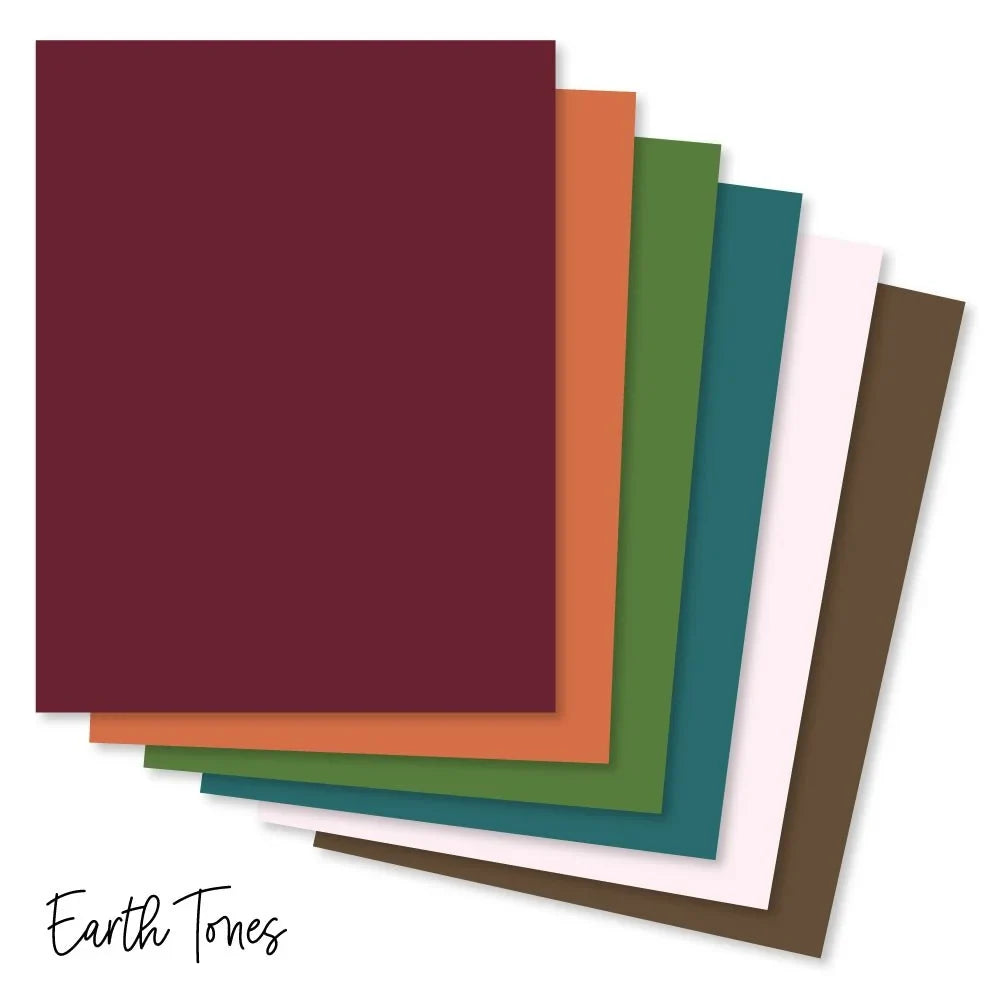 Hive Hues Collection 100lb. Solid Cardstock - 12 Sheets 8.5