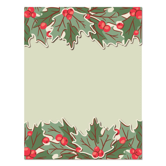 Holly Border - Set of 2 -Coordinating 6x6" Stencils - Retiring – Honey ...