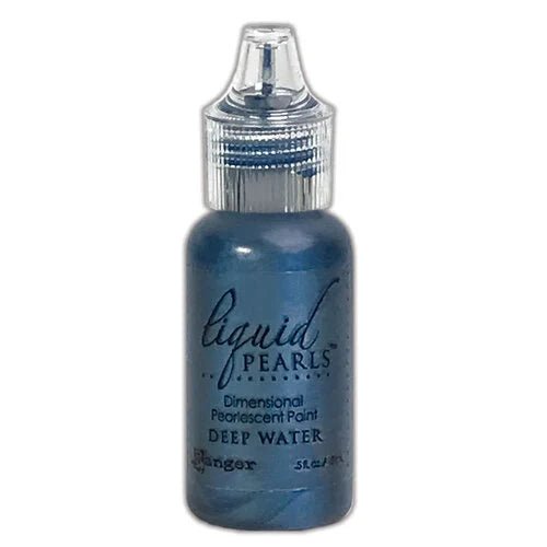 Liquid Pearls by Ranger - Deep Water - Blue – Honey Bee Stamps