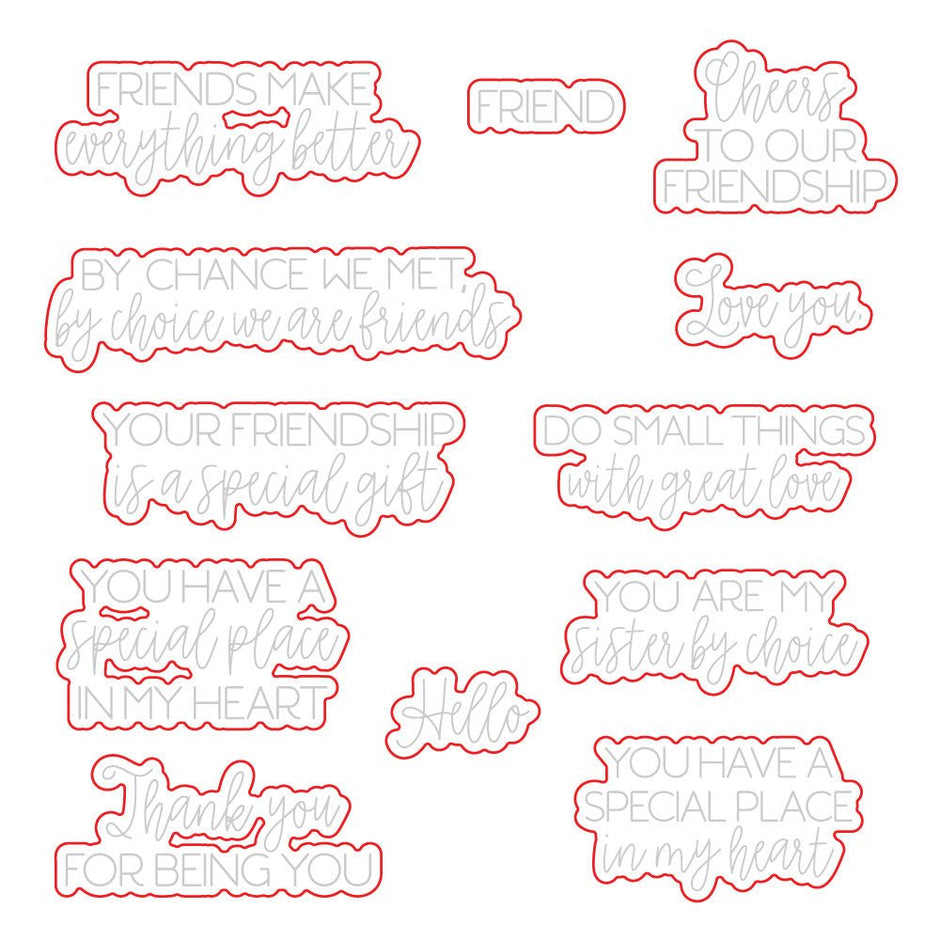 Valentine's Day Shop – tagged "dies" – Honey Bee Stamps
