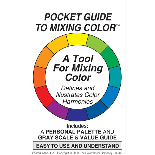 Pocket Color Wheel Mixing Guide – Honey Bee Stamps