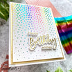 Birthday Wishes - 4x6 Photopolymer Stamp Set – Honey Bee Stamps