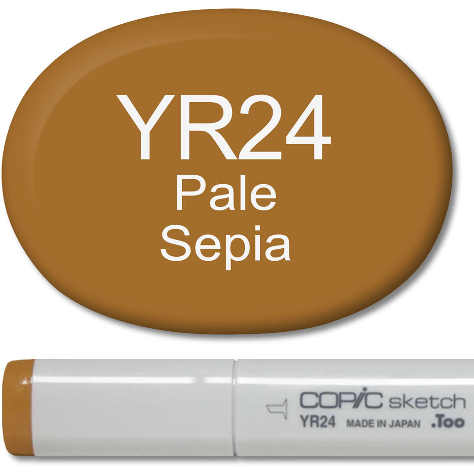 Copic Sketch Marker - YR24 Pale Sepia – Honey Bee Stamps