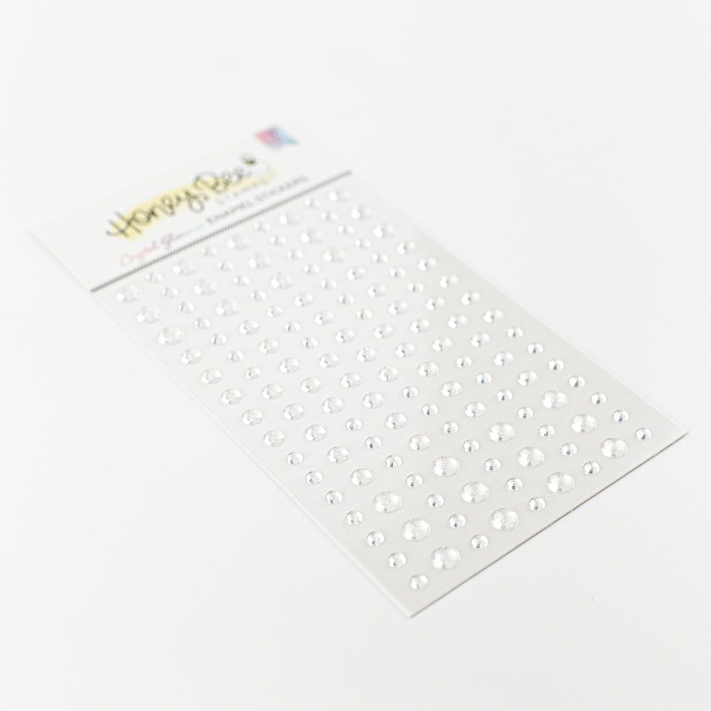 Crystal Glimmer Enamel Stickers - 135 Count – Honey Bee Stamps