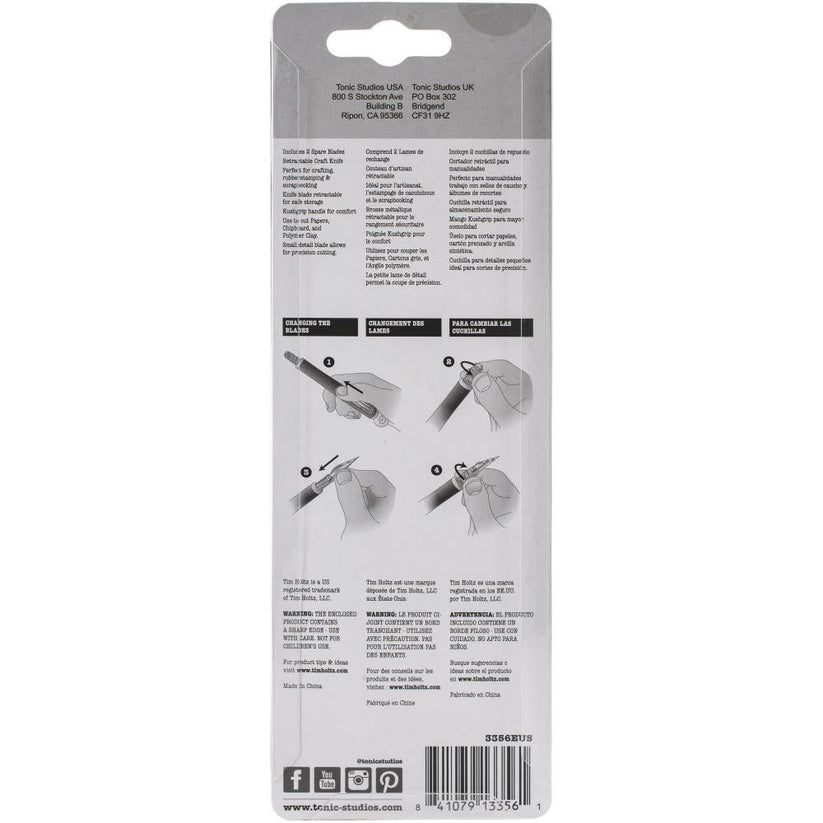 Tim Holtz Retractable Craft Knife – Honey Bee Stamps